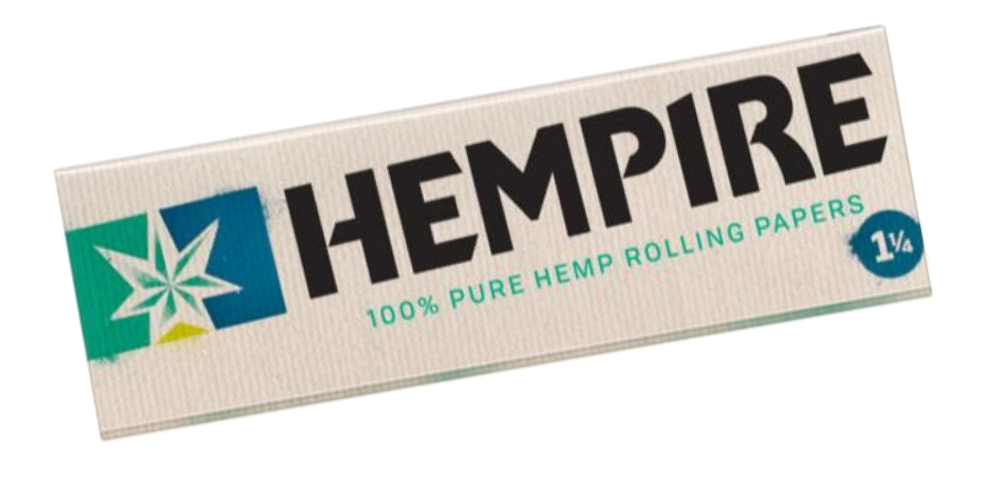 Hempire 100% Pure Hemp Rolling Papers - 1 1/4" - 24 Pack w/ Retail ...
